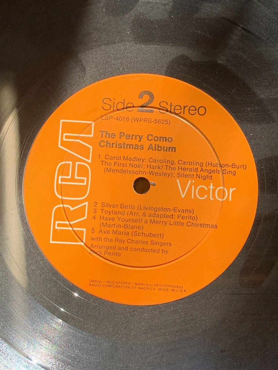 Perry Como – The Perry Como Christmas Album (1976, RCA) | Vinyl Record ...