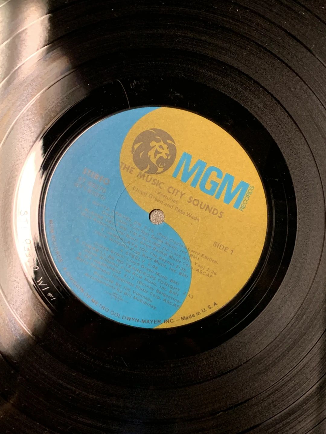 Lloyd Green|Pete Wade – The Music City Sounds (1970, MGM Records ...