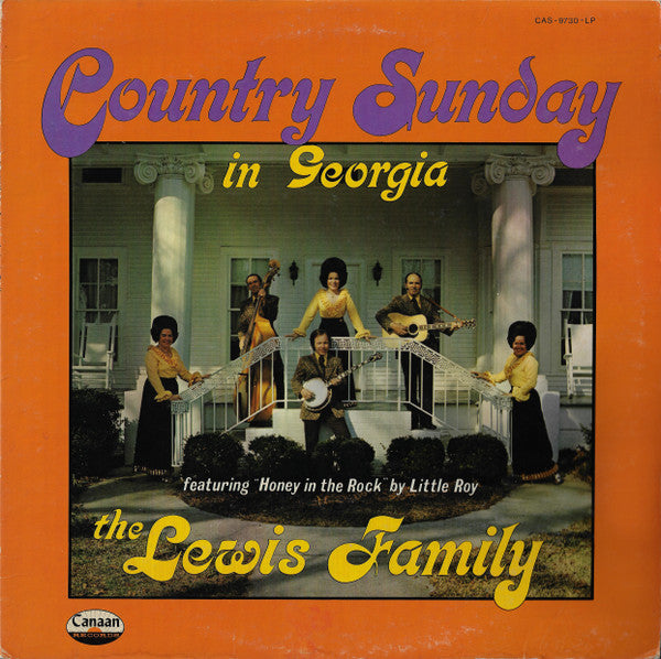 Lewis Family, The – Country Sunday In Georgia (1973, Canaan Records ...