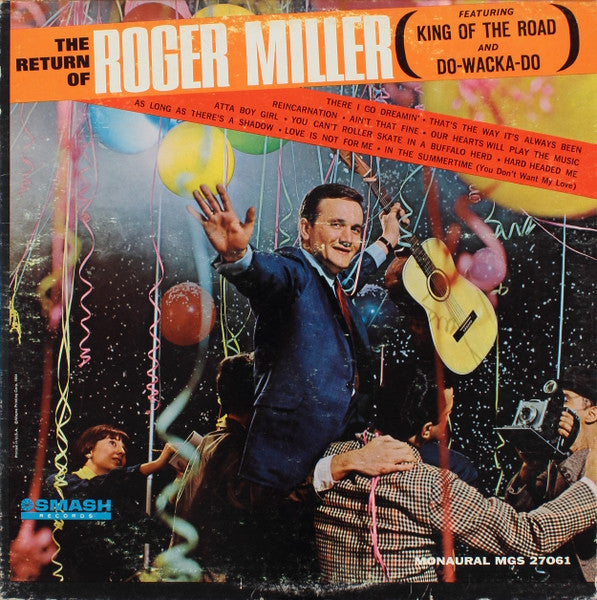 Roger Miller – The Return Of Roger Miller (1965, Smash Records (4 ...